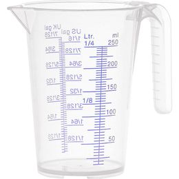 Pressol Messbecher, transparent, 0,25 l, VE 12 Stk, PP, mit Skala