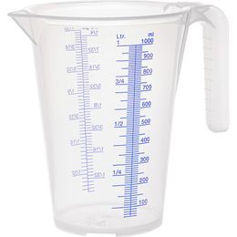 Pressol Messbecher, transparent, 1 l, VE 6 Stk, PP, mit Skala