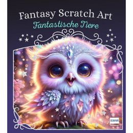 Fantasy Scratch Art - Fantastische Tiere