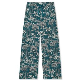 Schiesser Damen Pyjamahose Mix RelaxSchlafhose, Nacht Hose, Loungehose