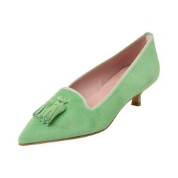 Pretty Ballerinas Velourspumps Angelis Hydra (Gr&uuml;n) (Gr&ouml;&szlig;e: 38)