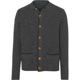 Luis Steindl Links-Links-Strickjacke Grau (Gr&ouml;&szlig;e: XXL)