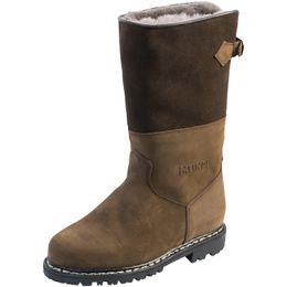 Meindl Damen-Pelzstiefel Arosa Dunkelbraun (Gr&ouml;&szlig;e: 37)