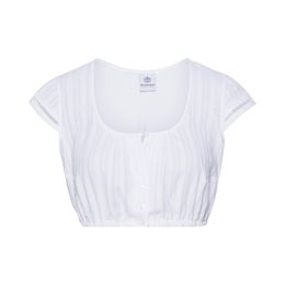 Hammerschmid Dirndlbluse Bianka Wei&szlig; (Gr&ouml;&szlig;e: 42)