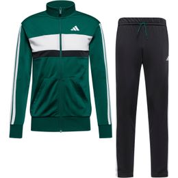 Adidas 3S Trainingsanzug Jungen - Gr&ouml;&szlig;e 176 - gr&uuml;n