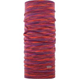 P.A.C. Merino Wool Multifunktionstuch - Gr&ouml;&szlig;e Einheitsgr&ouml;&szlig;e - lila