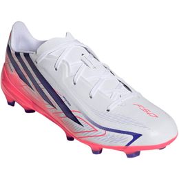 Adidas F50 HYPERFAST LEAGUE FG Fu&szlig;ballschuhe Kinder - Gr&ouml;&szlig;e 34 - wei&szlig;