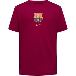 Nike FC BARCELONA T-Shirt Kinder - Gr&ouml;&szlig;e S - rot