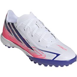 Adidas F50 HYPERFAST LEAGUE TF Fu&szlig;ballschuhe Kinder - Gr&ouml;&szlig;e 38 2/3 - wei&szlig;