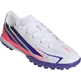 Adidas F50 HYPERFAST CLUB TF Fu&szlig;ballschuhe Kinder - Gr&ouml;&szlig;e 35 - wei&szlig;
