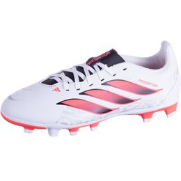 Adidas PREDATOR CLUB FG/MG Fu&szlig;ballschuhe Kinder - Gr&ouml;&szlig;e 37 1/3 - wei&szlig;
