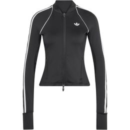 Adidas Originals Sport Midlay Trainingsjacke Damen - Gr&ouml;&szlig;e M - schwarz