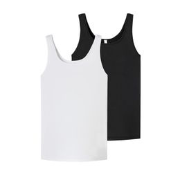 Schiesser Damen Unterhemd Tr&auml;gertop - Unique Micro 2er Pack