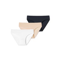 Schiesser Damen Slip Invisible Soft 3er Pack