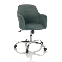 hjh OFFICE Home Office B&uuml;rostuhl SOLAO 300 Stoff mit Armlehnen