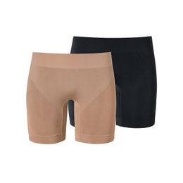 Schiesser Damen Shorts (Hosen) Biker - Classic Seamless 2er Pack