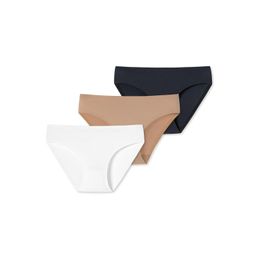 Schiesser Damen Slip Invisible Soft 3er Pack