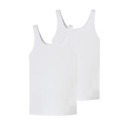 Schiesser Damen Unterhemd Tr&auml;gertop - Unique Micro 2er Pack