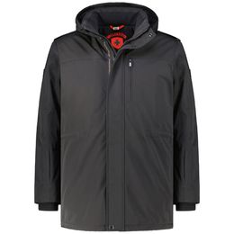 Herren Gro&szlig;e Gr&ouml;&szlig;en | Wellensteyn Wattierter Parka "Traveller", wind- und wasserdicht Farbe schwarz Gr&ouml;&szlig;e: 5XL