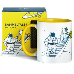 Herren Gro&szlig;e Gr&ouml;&szlig;en | Pfundskerl Sammeltasse EDITION #2 "Lift me up" Farbe wei&szlig; Gr&ouml;&szlig;e: One Size