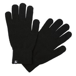 Jack & Jones Herren Gro&szlig;e Gr&ouml;&szlig;en | Jack&Jones Handschuhe im Material-Mix Farbe schwarz Gr&ouml;&szlig;e: One Size