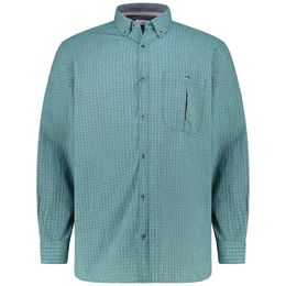 Herren Gro&szlig;e Gr&ouml;&szlig;en | s.Oliver Freizeithemd mit Karo-Muster Farbe gr&uuml;n Gr&ouml;&szlig;e: 3XL