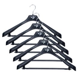 Herren Gro&szlig;e Gr&ouml;&szlig;en | Pfundskerl Extrabreite Anzugb&uuml;gel mit Hosensteg, 5er Pack Farbe schwarz Gr&ouml;&szlig;e: One Size