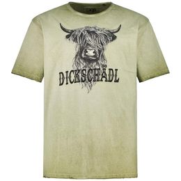 Herren Gro&szlig;e Gr&ouml;&szlig;en | Pfundskerl T-Shirt aus Biobaumwolle Farbe oliv Gr&ouml;&szlig;e: 4XL