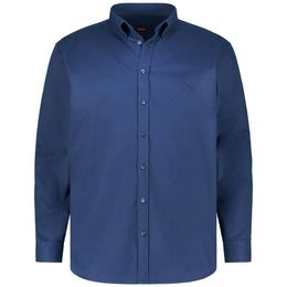 Herren Gro&szlig;e Gr&ouml;&szlig;en | BOSS Freizeithemd mit Elasthan Farbe blau Gr&ouml;&szlig;e: 5XL