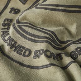 Herren Gro&szlig;e Gr&ouml;&szlig;en | BOSS T-Shirt mit Label-Print Farbe beige Gr&ouml;&szlig;e: 4XL