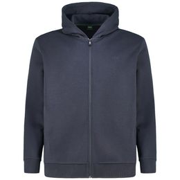 Herren Gro&szlig;e Gr&ouml;&szlig;en | BOSS Sweatjacke mit Stretch Farbe dunkelblau Gr&ouml;&szlig;e: 5XL