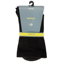 Herren Gro&szlig;e Gr&ouml;&szlig;en | Pfundskerl Doppelpack Socken mit extraweiten B&uuml;ndchen Farbe schwarz Gr&ouml;&szlig;e: EU47-50