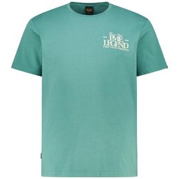 PME-Legend Herren Gro&szlig;e Gr&ouml;&szlig;en | PME LEGEND T-Shirt mit Label-Print Farbe gr&uuml;n Gr&ouml;&szlig;e: 4XL