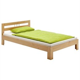Idimex Massivholzbett, Buche, Holz, Kiefer, Vintage, 100x200 cm, FSC Mix, Schlafzimmer, Betten