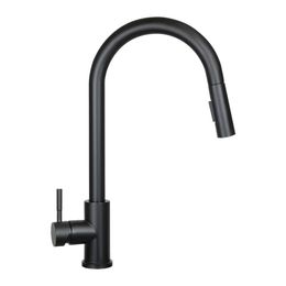 Nettlife K&uuml;chenarmatur, Schwarz, Metall, 5x42x42 cm, K&uuml;chen, K&uuml;chenausstattung, K&uuml;chenarmaturen