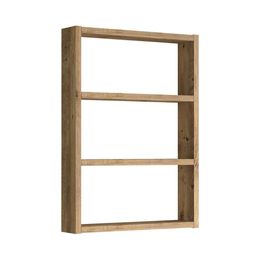 [en.casa] K&uuml;chenregal, Wildeiche, Holzwerkstoff, 3 F&auml;cher, 43x60x9 cm, K&uuml;chen, K&uuml;chenm&ouml;bel, K&uuml;chenregale