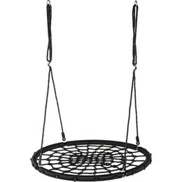 Outtec Nestschaukel, Schwarz, Textil, Rund, 100x100 cm, unisex, EN 71, CE, Outdoor Spielzeug, Gartenspielzeug