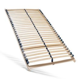 Sleepneo Lattenrost, Buche, Holz, 7-Zonen, 80x200 cm, Hergestellt in Deutschland, Blauer Engel, T&Uuml;V S&uuml;d, nicht verstellbar, Schlafzimmer, Lattenroste