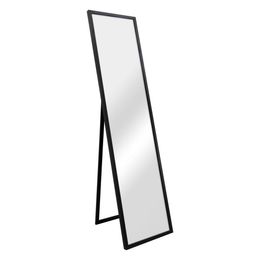 [en.casa] Standspiegel, Schwarz, Glas, Rechteckig, 35x152.8x150 cm, Spiegel, Standspiegel