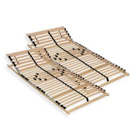 Sleepneo Lattenrost, Buche, Holz, 7-Zonen, 180x200 cm, Hergestellt in Deutschland, Blauer Engel, T&Uuml;V S&uuml;d, verstellbar, Schlafzimmer, Lattenroste