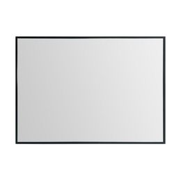 Edaxo Wandspiegel, Schwarz, Glas, 50x70x2 cm, Spiegel, Wandspiegel