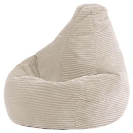 Icon Kindersitzsack, Beige, Textil, 100 L, 1-Sitzer, Freiform, 69x59x65 cm, Hergestellt in Deutschland, Oeko-Tex&reg; Standard 100, Reach, Wohnzimmer, Hocker, Sitzs&auml;cke, Kindersitzs&auml;cke