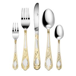 K&auml;rcher Karcher Besteckset, Silber, Metall, leicht zu reinigen, Essen & Trinken, Besteck, Besteck-Sets