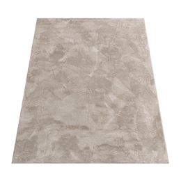 Paco Home Hochflorteppich, Beige, Textil, Rechteckig, 140x200 cm, strapazierf&auml;hig, f&uuml;r Fu&szlig;bodenheizung geeignet, Teppiche & B&ouml;den, Teppiche, Hochflorteppiche & Shaggys