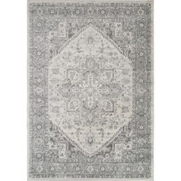 Livabliss Vintage-Teppich, Grau, Textil, Orientalisch, Rechteckig, 200x275 cm, Oeko-Tex&reg; Standard 100, in verschiedenen Gr&ouml;&szlig;en erh&auml;ltlich, Teppiche & B&ouml;den, Teppiche, Vintage-Teppiche