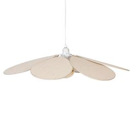 Atmosphera Createur d&acute;interieur Deckenleuchte, Beige, Naturmaterialien, 72x118x72 cm, Lampen & Leuchten, Innenbeleuchtung, Deckenleuchten