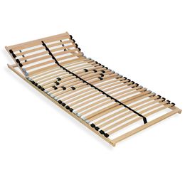 Sleepneo Lattenrost, Buche, Holz, 7-Zonen, 140x200 cm, Hergestellt in Deutschland, Blauer Engel, T&Uuml;V S&uuml;d, verstellbar, Schlafzimmer, Lattenroste