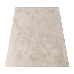 Paco Home Hochflorteppich, Creme, Textil, Rechteckig, 140x200 cm, strapazierf&auml;hig, f&uuml;r Fu&szlig;bodenheizung geeignet, Teppiche & B&ouml;den, Teppiche, Hochflorteppiche & Shaggys