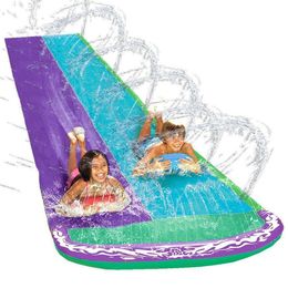 Wasserrutschmatte, Mehrfarbig, Kunststoff, 145x480 cm, Freizeit, Pools und Wasserspa&szlig;, Stand Up Paddle