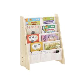 sobuy Kinder-B&uuml;cherregal, Natur, Holzwerkstoff, Holz, Kiefer, 63x76x28 cm, Kinderzimmer & Jugendzimmer, Kinderm&ouml;bel, Kinderregale